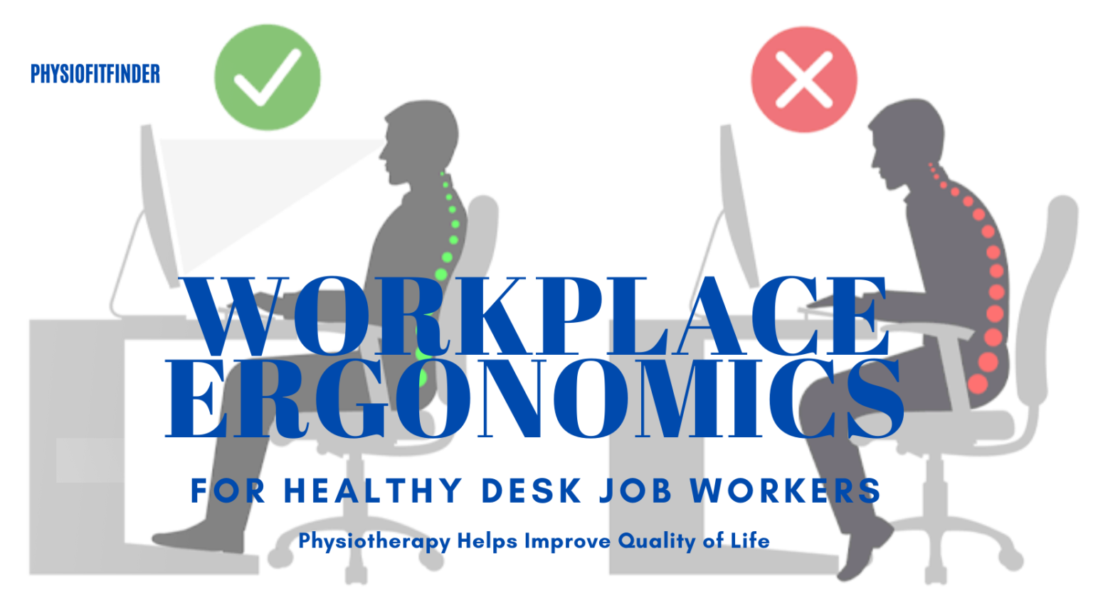 09 Workplace Ergonomics for Healthy Desk Job worker - Physiofitfinder